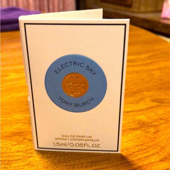 Tory Burch | Other | Tory Burch Electric Sky Fragrance Sample | Poshmark
